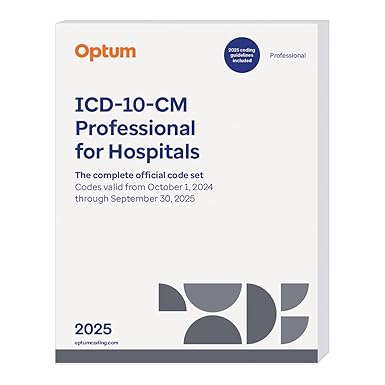 Amazon.com: 2025 ICD-10-CM Professional for Hospitals with guidelines ...