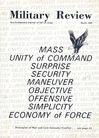 Military Review : The Human Factor in Soviet Military Policy; Chemical ...