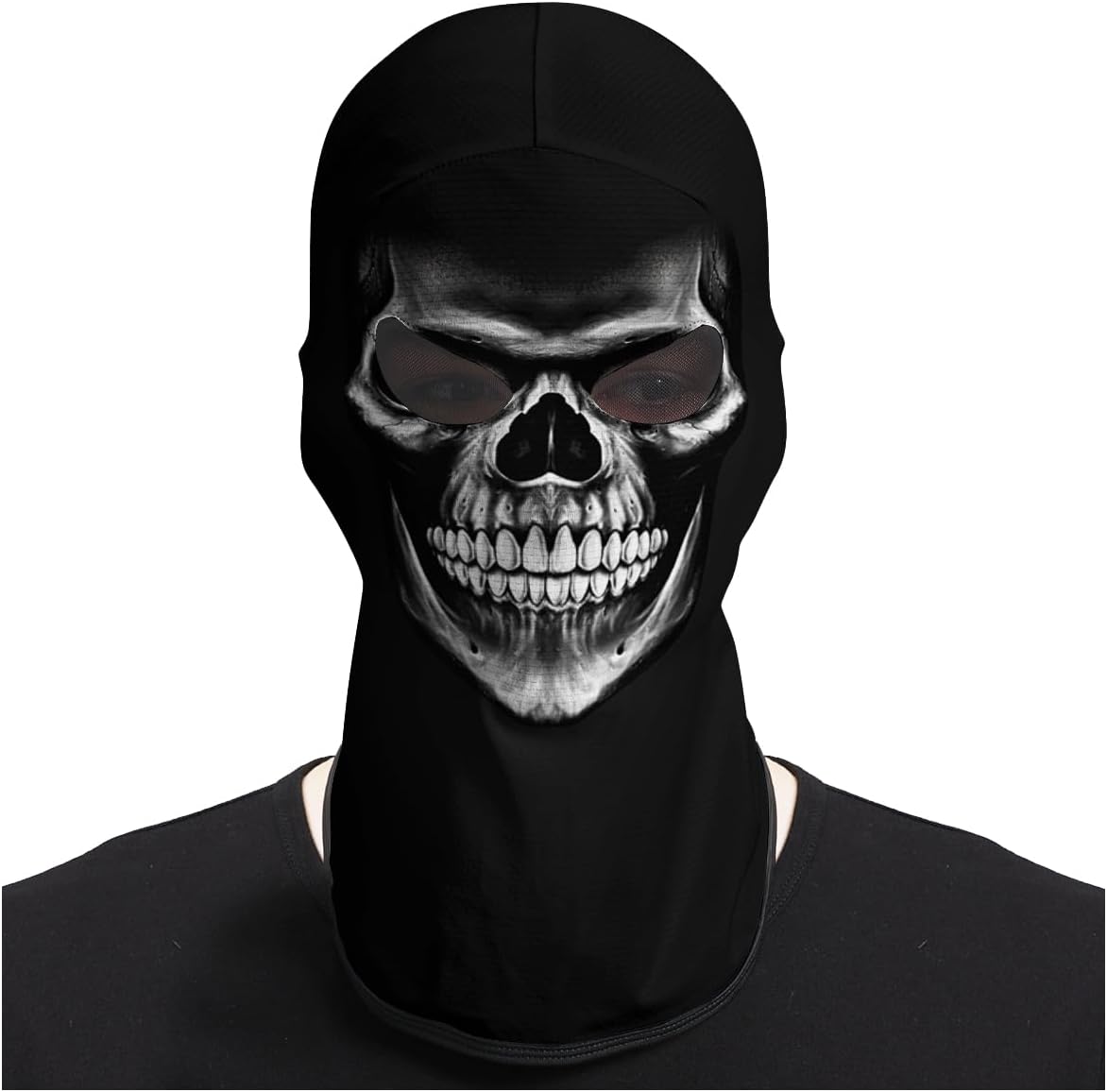 Amazon.com: Obacle Skull Mask Halloween Full Face Balaclava (Skull ...