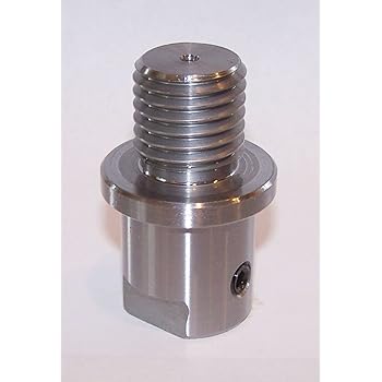 Fits Shopsmith Lathe Spindle Adapter 1/2"-20 Threads 5/8" Smooth Motor ...