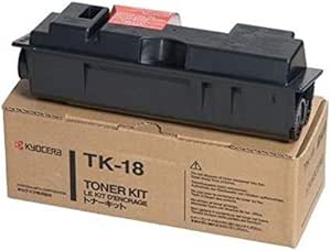 Amazon.com: Kyocera 370QB0KM Model TK-18 Black Toner Cartridge For use ...