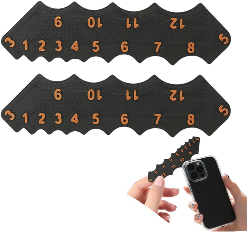 Amazon.com: Chenshuo Radius Gauge,Fillet Gauge,Radius Finder,Contour ...