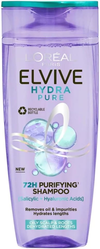 L'Oreal Elvive Hydra Pure Shampoo - 250ml: Hydration for Healthy Hair ...