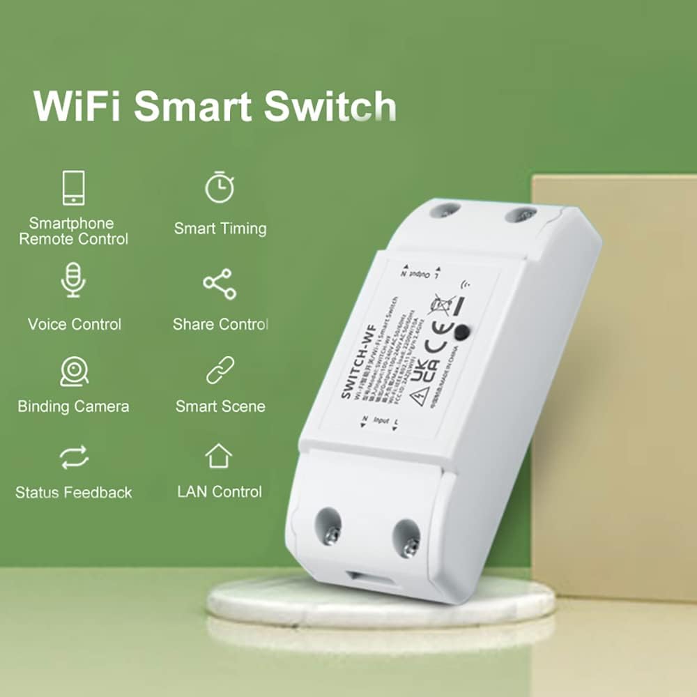 Woolley WiFi Smart Switch Module DIY Switch Module for Home Automation ...