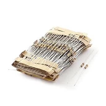 replacement resistor 300pcs 30 Values 36K-10M Ohm 5% Tolerance 1/4W ...