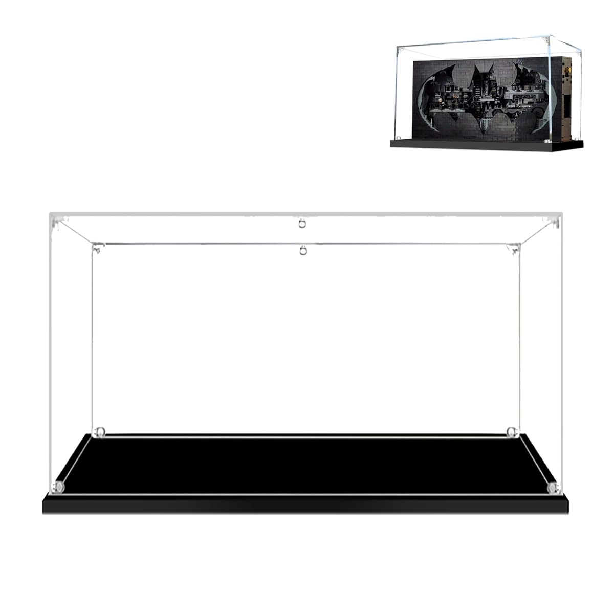 Hosdiy Acrylic Display Case for Lego 76252 - Compatible with (Batcave ...