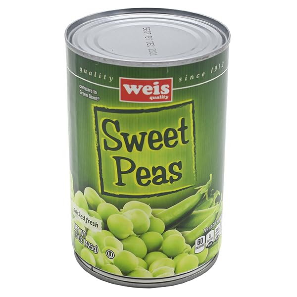Amazon.com : Weis Quality, Sweet Peas, 15 Ounce : Grocery & Gourmet Food