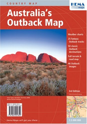 Snapklik.com : Australias Outback Map By Hema