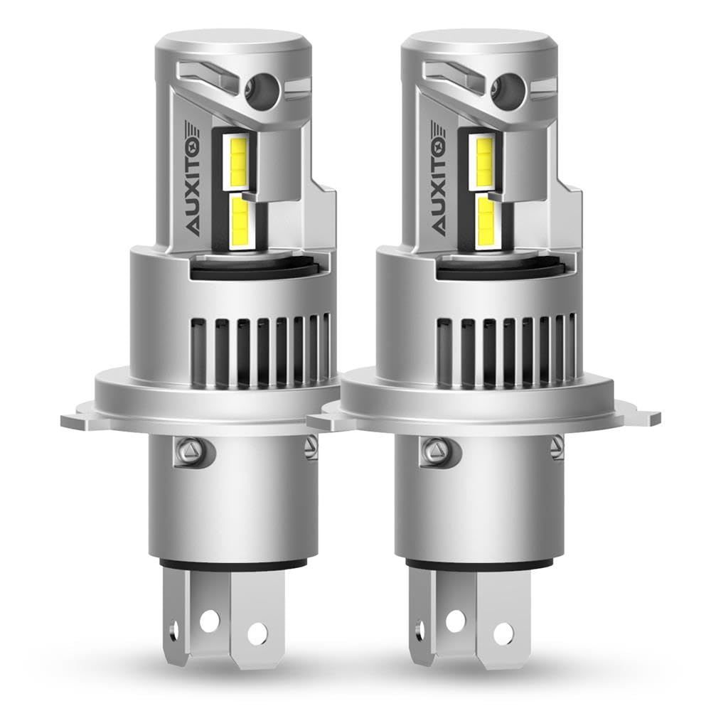 Amazon.com: AUXITO 2024 Upgraded H4 LED Bulb, 1:1 Mini Size No Adapter ...