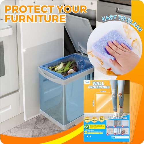 Snapklik.com : Clear Wall Protect 6 Sheets, Wall Protector Sheets For ...