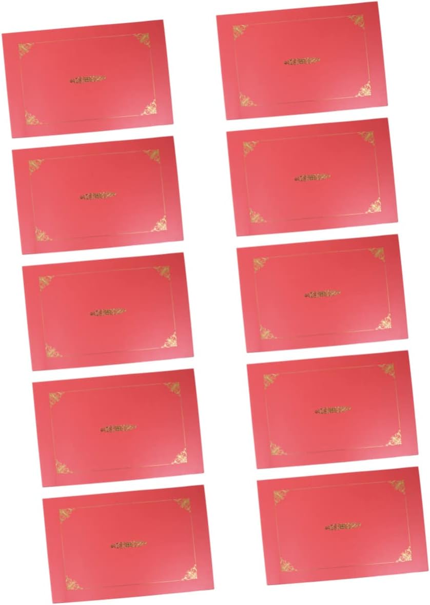 Amazon.com : Tofficu 10pcs Diploma Holder Documents Display Certificate ...