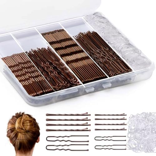 Amazon.com : Teenitor Bobby Pins - 2.36 Inch, 250 Count, 5 Colors ...