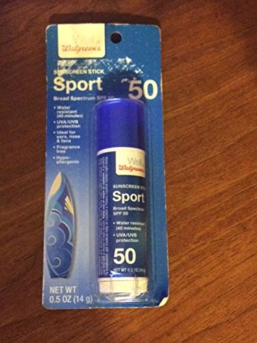 Amazon.com: Walgreens Sport Sunscreen Stick SPF 50, .5 oz : Beauty ...