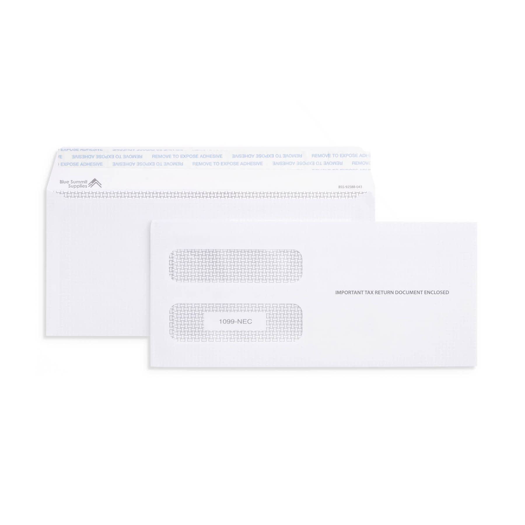 Amazon.com : Blue Summit Supplies 50 1099 NEC Tax Form Envelopes for ...