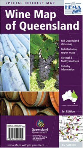 Snapklik.com : Wine Map Of Queensland By Hema
