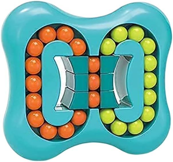 WEZOSHINET Magic Bean Cube Rotating Decompression Finger Gyro Ball ...