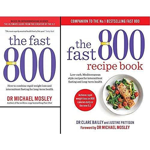 The Fast 800 & The Fast 800 Recipe 2 Book Set Collection: Amazon.co.uk ...
