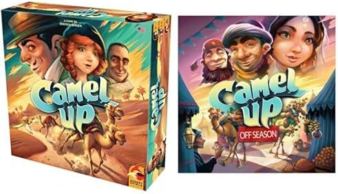 Amazon.com: Camel Up 2nd Edition + Camel Up Off Season Bundle - Bidding ...