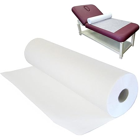 Amazon.com : Disposable Non-Woven Bed Sheet 31" X 70", 50 Pcs of 1 Roll ...