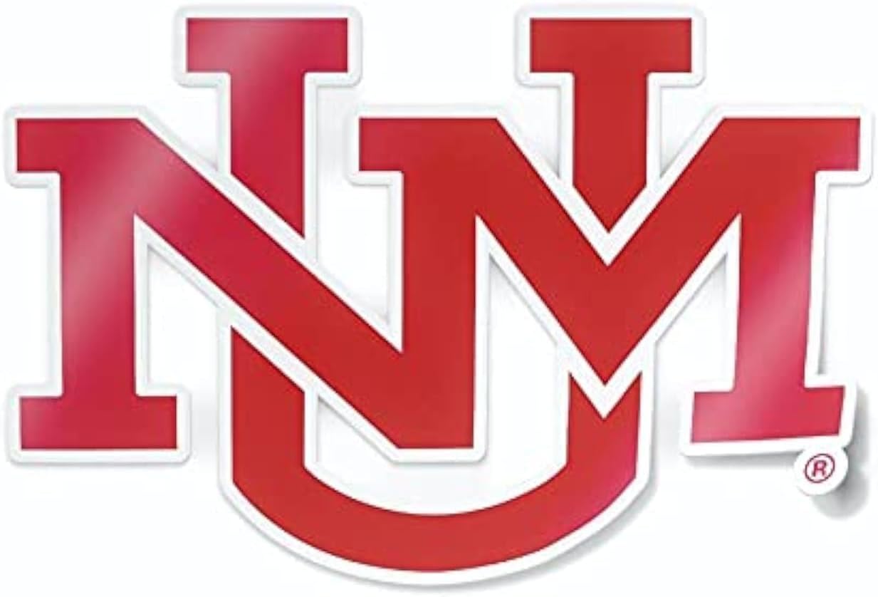 Amazon.com: University of New Mexico Lobos Official UNM Red ...