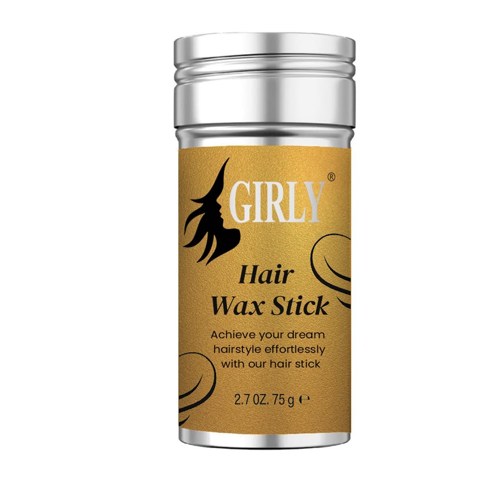 Girly Hair Wax Stick 75gm - Flyaway Control, Strong Hold Wax Stick For ...