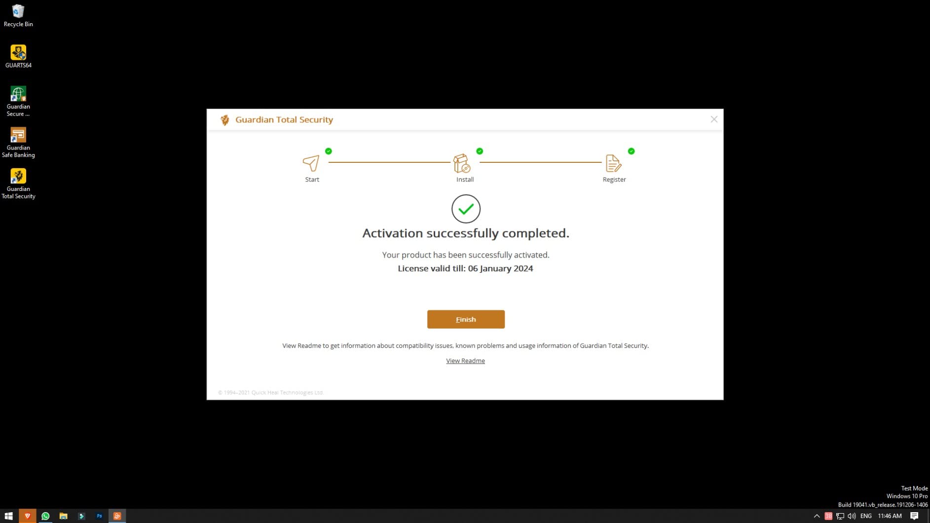 Guardian Total Security 1 User 1 Year : Amazon.in: Software