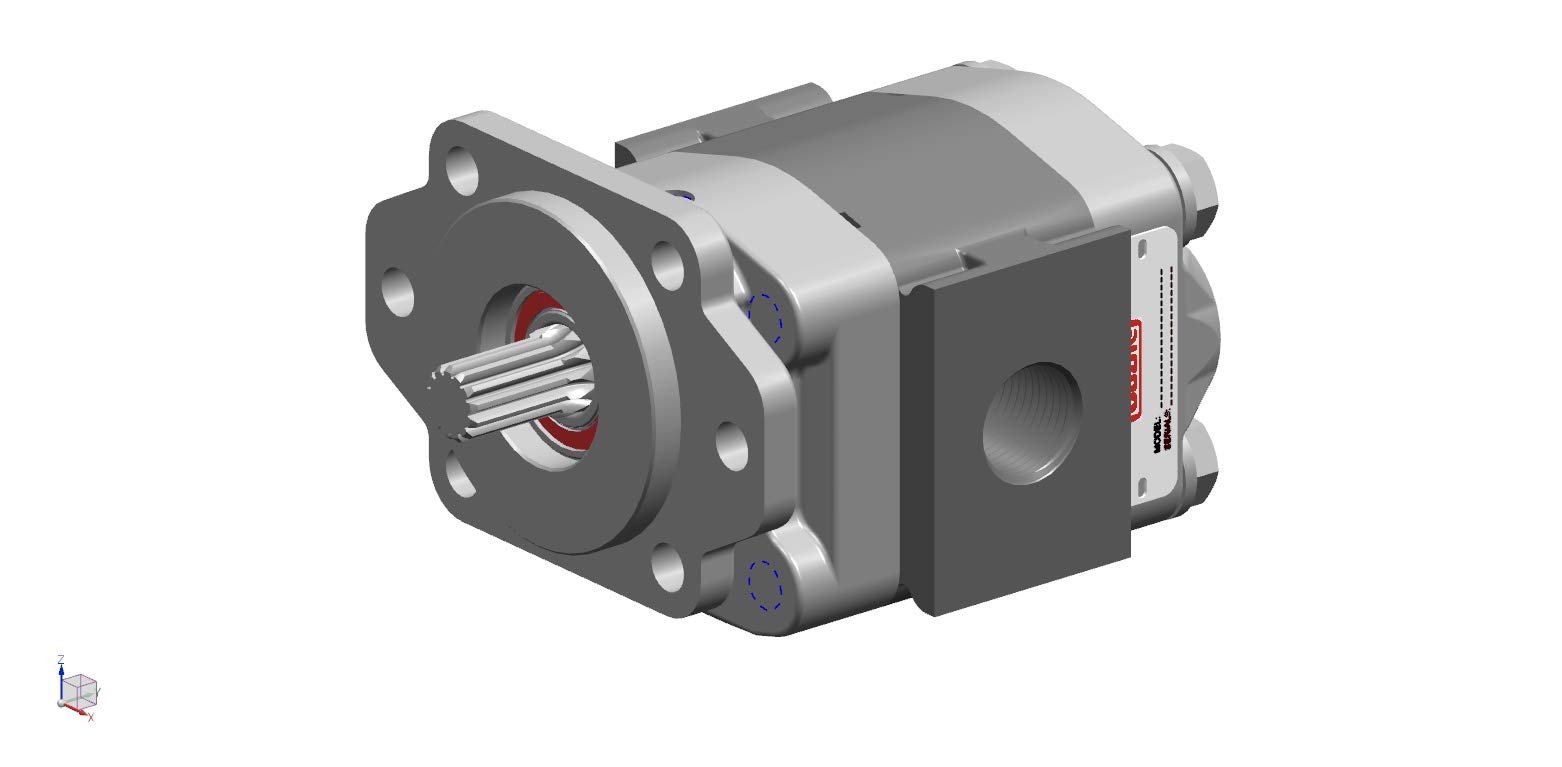 Amazon.com: Buzile Bi-Rotational Hydraulic Pump Motor BGM20A846BEYF20 ...