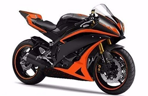 Yamaha R6 Black And Orange