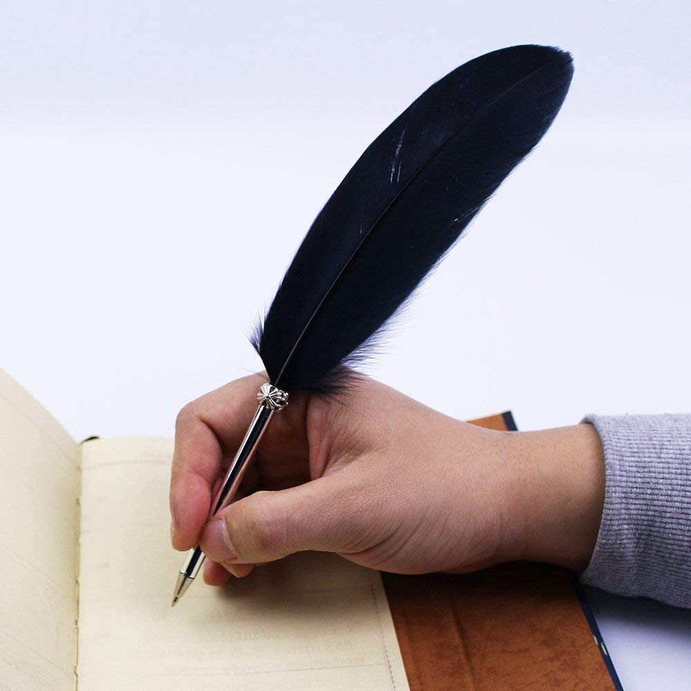 Hand Writing With Quill