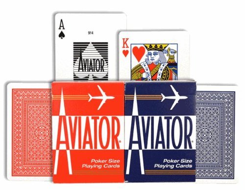 Amazon.com: Aviator Playing Cards, Case of 12 : Toys & Games