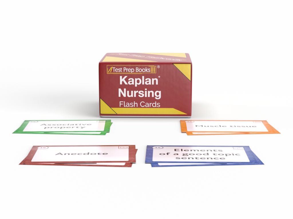 Snapklik.com : Kaplan Nursing School Entrance Exam Study Cards: Kaplan ...