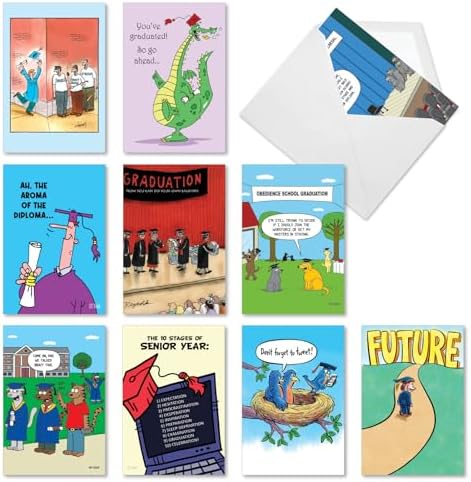 Amazon.com : Current Congratulations Graduation Cards - Set of 8 (4 ...