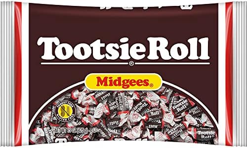 Amazon.com : Tootsie Roll Midgees, Chocolatey Twist, Resealable Standup ...