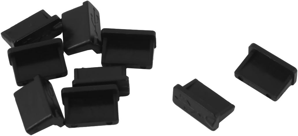 Amazon.com: uxcell Rubber Phone PC Anti Dust Female USB Port Cover Cap ...