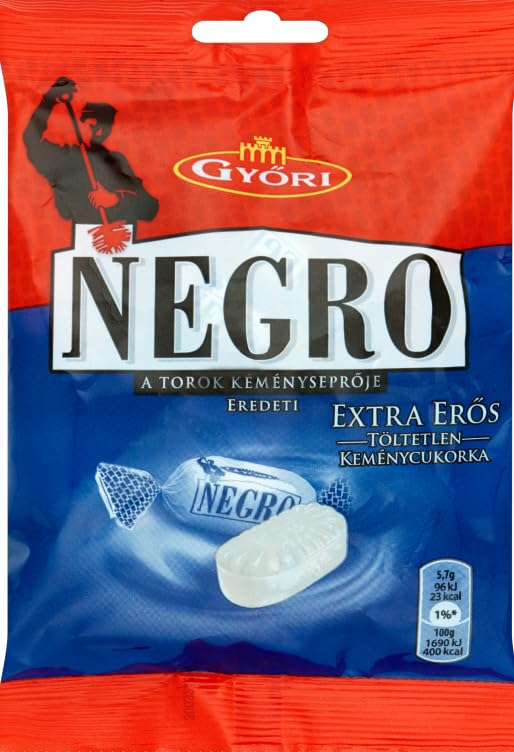 Amazon.com : Hungarian Negro Hard Candy Throat Sweeper Cough Lozenge 79 ...