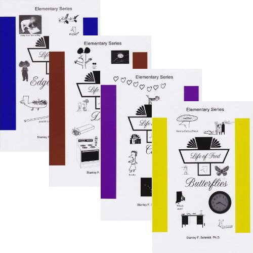 Life of Fred 4 book set (Butterflies, Cats, Dogs & Edgewood): unknown ...