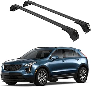 ERKUL Roof Rack Cross Bars for Cadillac XT4 2019-2024 | Aluminum ...
