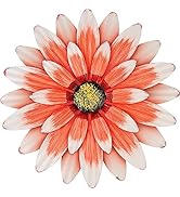 Amazon.com: ZITYBEST Metal Flower Wall Decor, 13" Metal Sunflower Wall ...