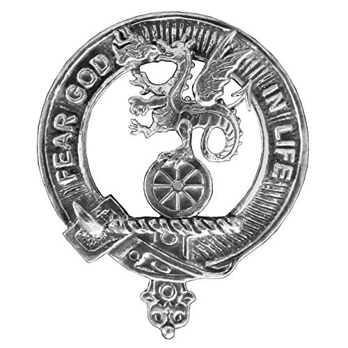 Amazon.com: Somerville Clan Crest Scottish Cap Badge : Handmade Products