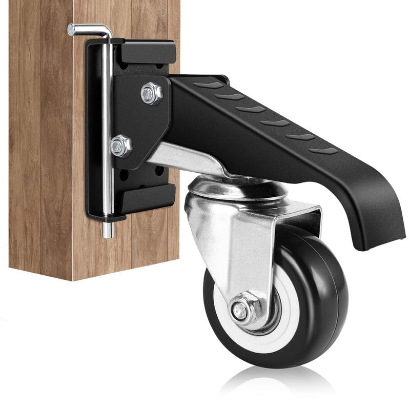 DOZAWA Retractable Workbench Casters with Quick-Release Caster Plate ...