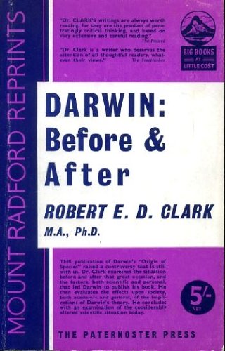 Darwin: Before and After: Clark, Robert E.D.: 9780853640158: Amazon.com ...