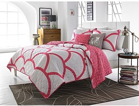 Amazon.com: Studio 3B Reversible Twin Quilt Set : Home & Kitchen