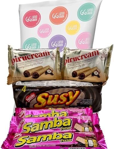 Amazon.com: SAMBA CHOCOLATE - COCOSETTE - SUSY Venezuelan Food Cookies ...