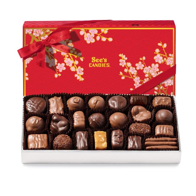 Sees Candies Chocolate Flavors Silver Assorted Chocolates