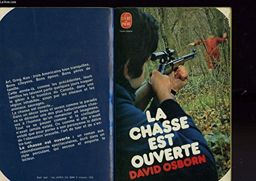 La Chasse est ouverte (Le Livre de poche) : Osborn, David, Ganstel, Michel: Amazon.fr: Livres