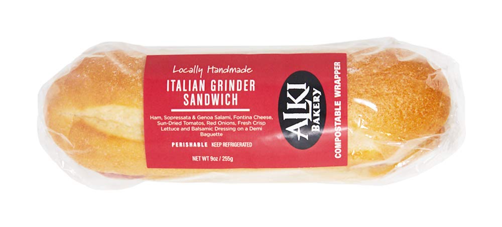 Amazon.com: Alki Bakery Italian Grinder Sandwich, 9 oz : Grocery ...