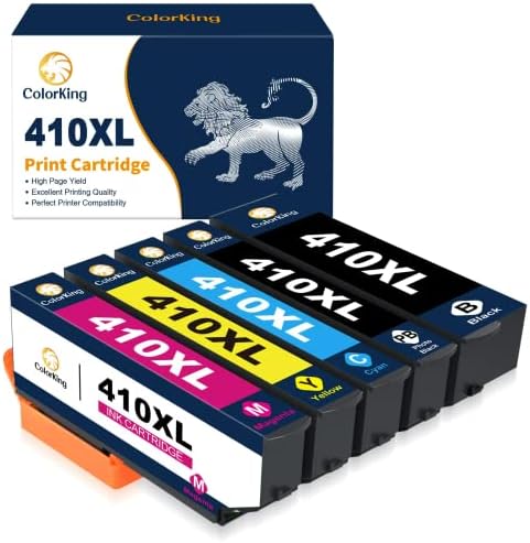 ColorKing Remanufactured 410XL T410XL Ink Cartridges for Epson 410 Ink ...