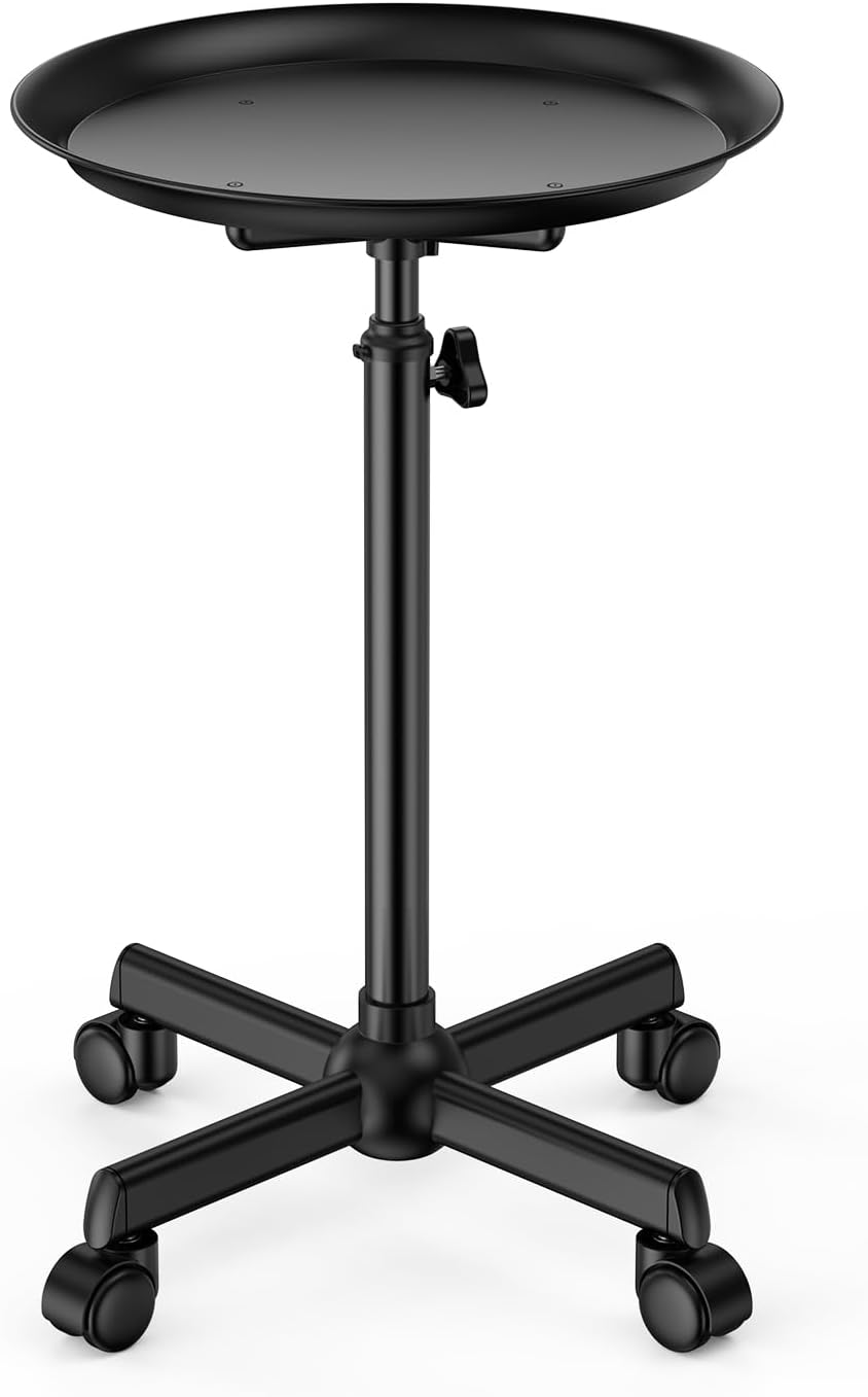 Amazon.com: Johgee Salon Tray on Wheels, Metal Tattoo Tray on Wheels ...