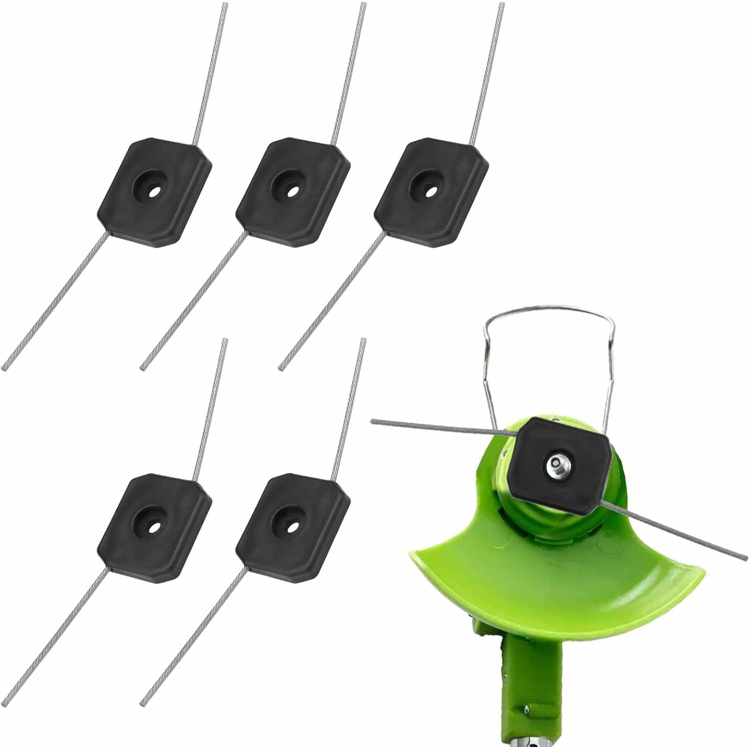 5 Pcs String Trimmer Head 150mm Trimmer Line Lightweight Portable ...