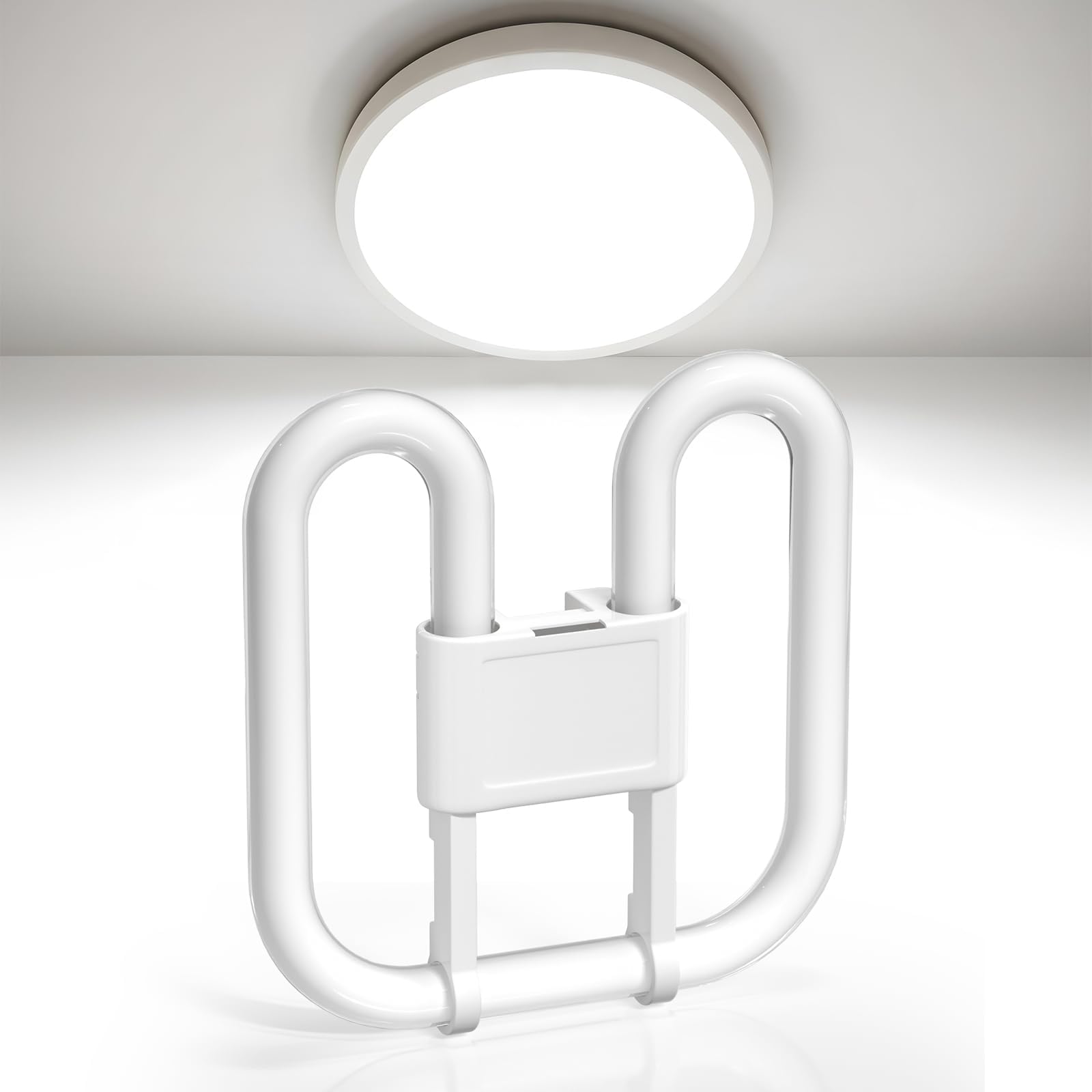 Bell 16w 2D Square 4-Pin GR10q Cap Standard White (3500k) Compact ...